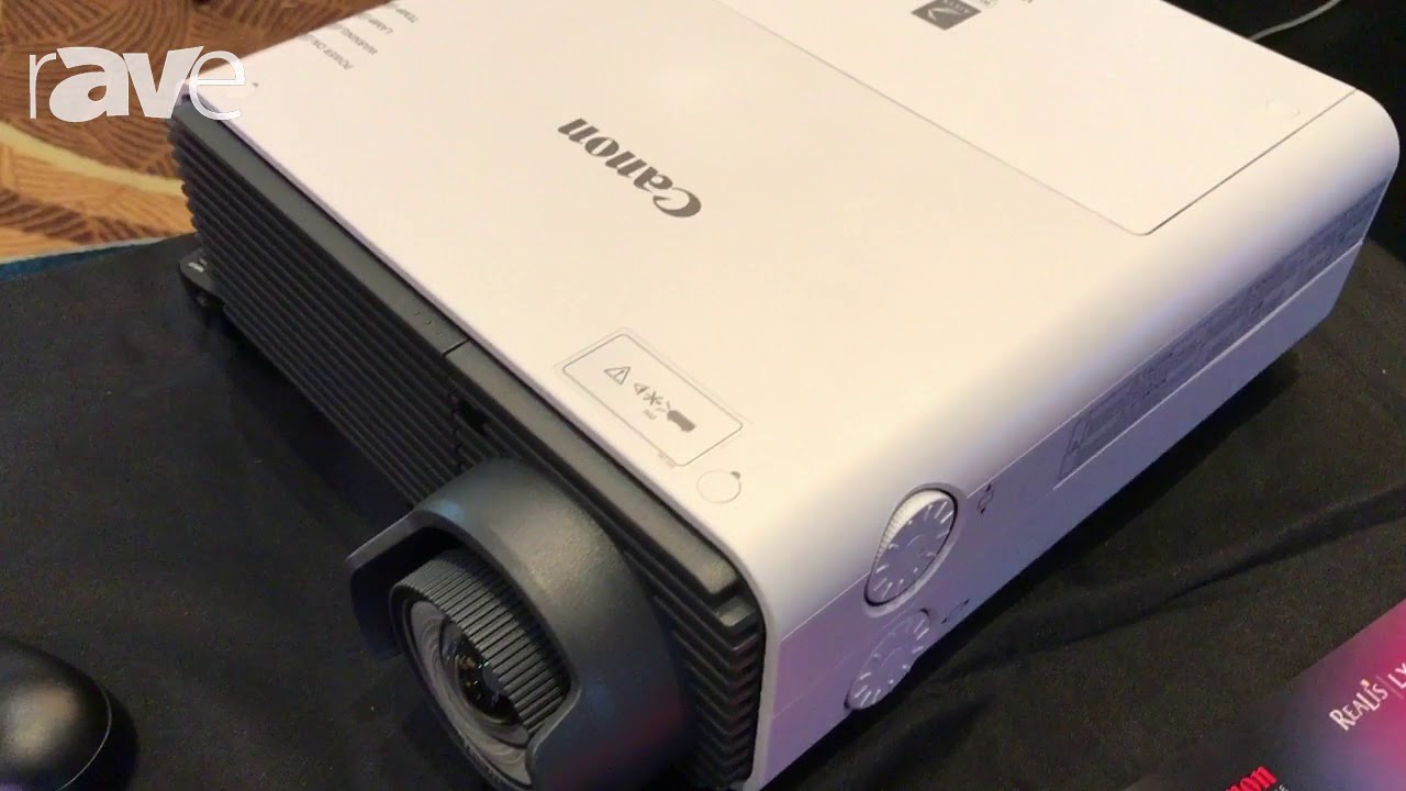 E4 AV Tour: Canon Highlights the WUX500ST Short Throw Projector - YouTube