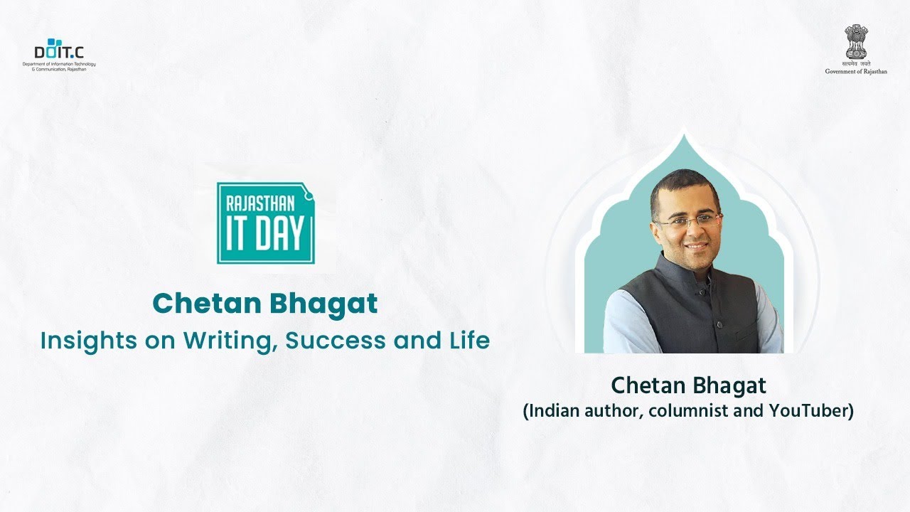 Chetan Bhagat: Insights on Writing, Success, and Life - YouTube