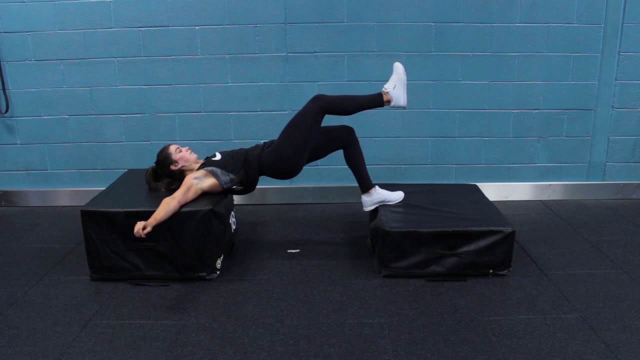 Single Leg Elevated Hip Thrust - YouTube