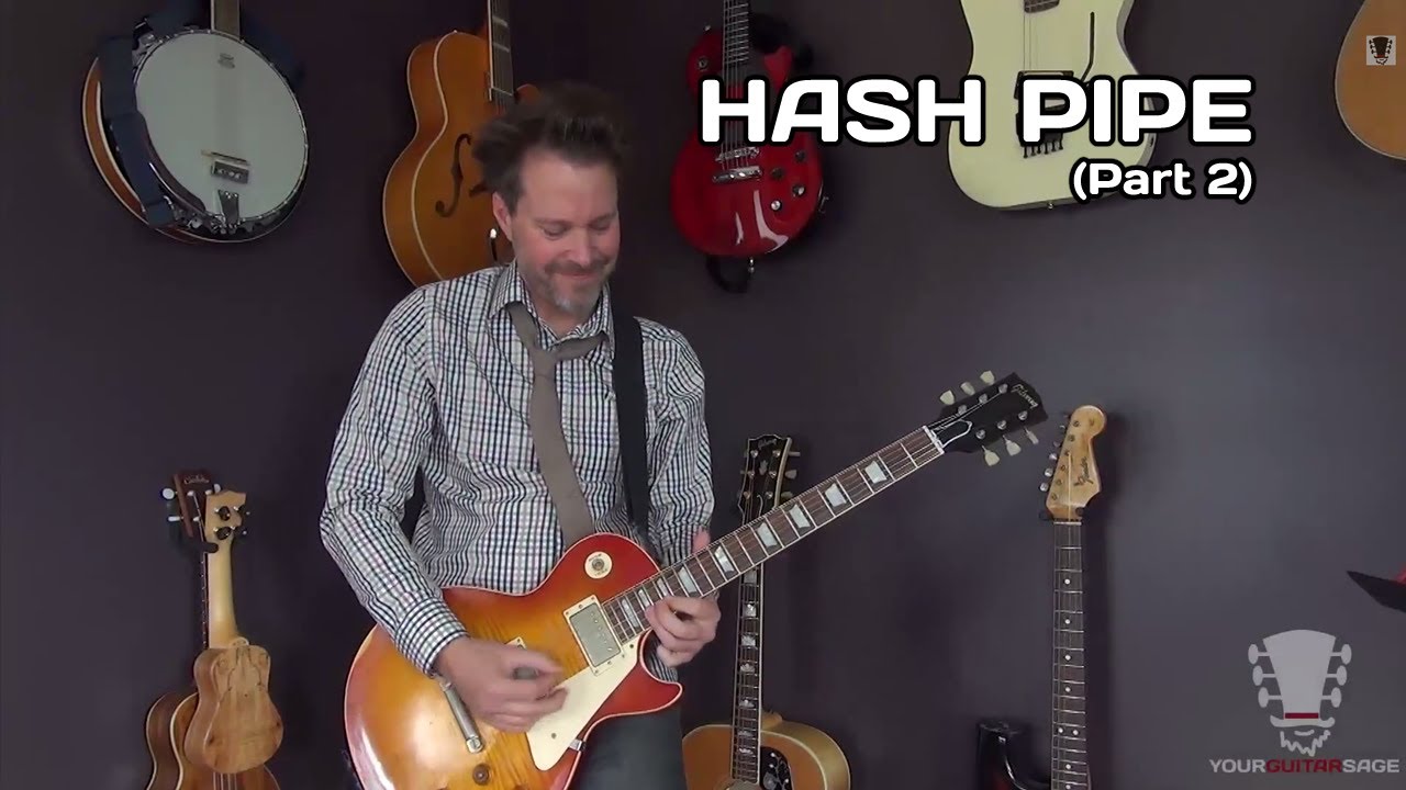 Hash Pipe by Weezer - Guitar Lesson - Part 2 Solo - YouTube