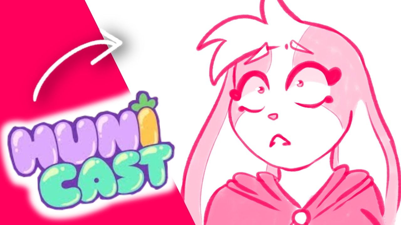 Huni Bun doodle - REAL TIME pt. 11 #hunicast (13+) - YouTube