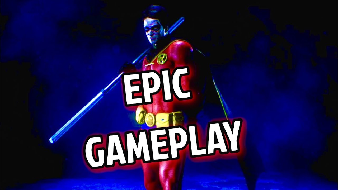 Batman Arkham Knight EPIC ROBIN "BATCAVE MAP" 4K Gameplay (NO ...