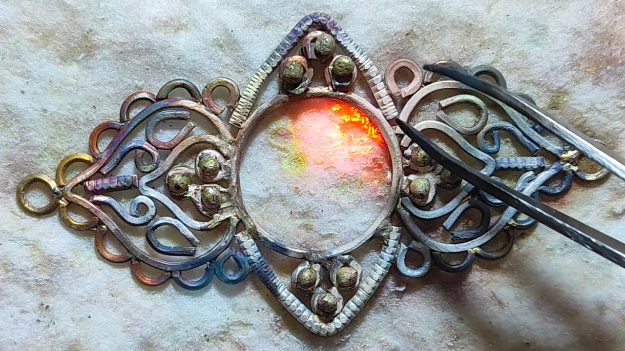 How to Make SILVER Jewelry | Silver Ring Making Process | Handmade Ring ...