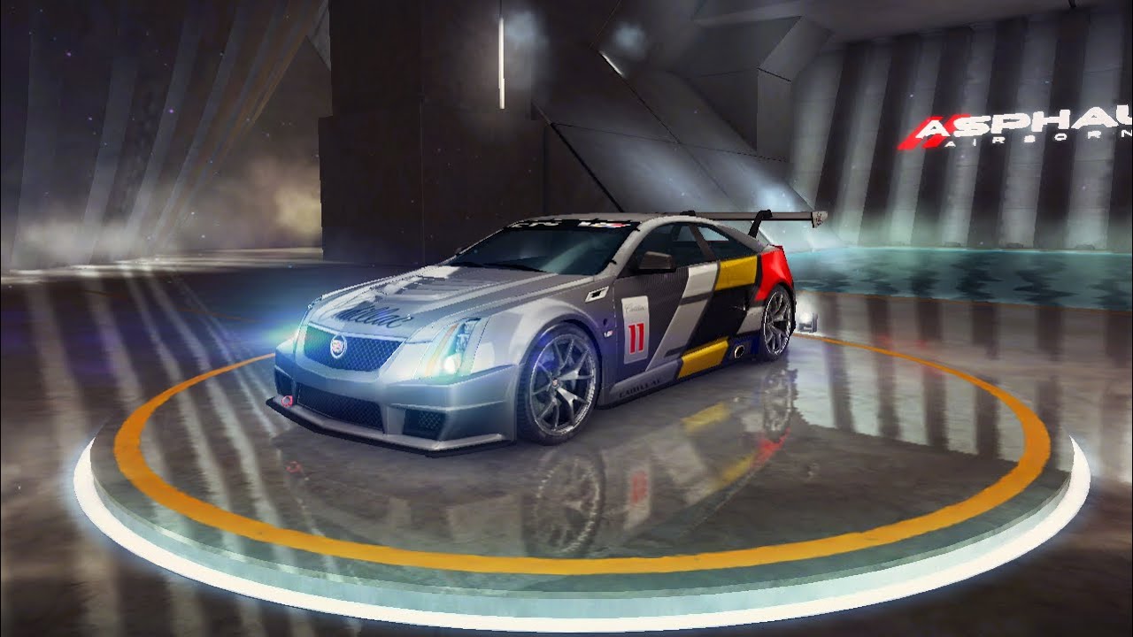 Asphalt 8 play Quick race with Cadillac CTS-V Coupe Race Car Pro Rank ...