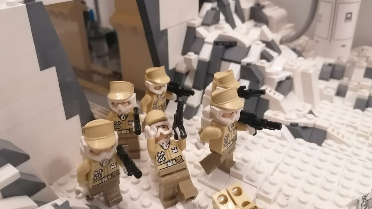 LEGO Star Wars hoth moc 2020 L'espoir de Hoth - YouTube
