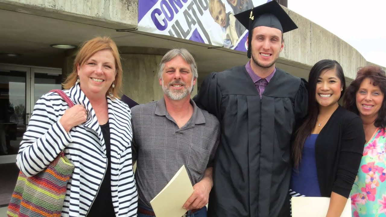 Brandon Graduation Ceremony 4/25/2014 -Weber State University, Utah ...