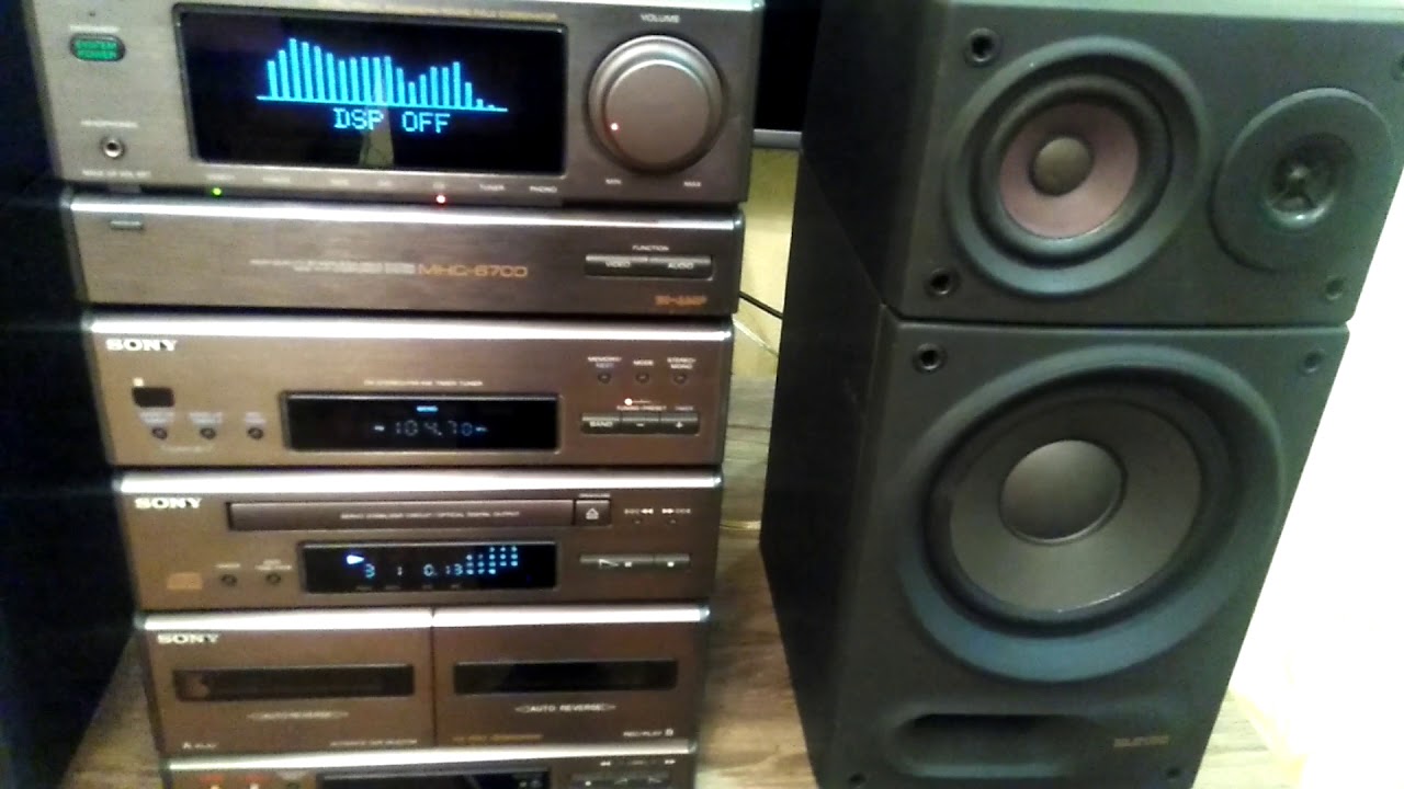 Sony MHC 6700 - YouTube