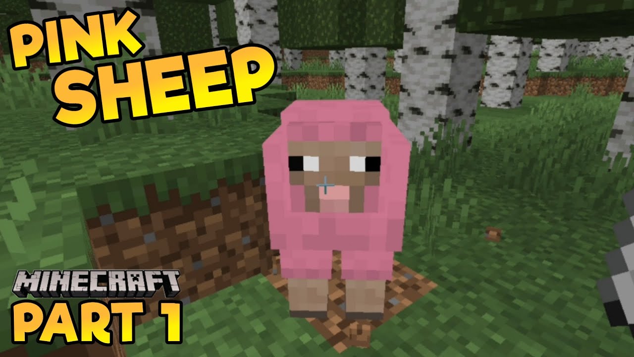 Mujai Pink Sheep Mill Gayi | Minecraft - YouTube