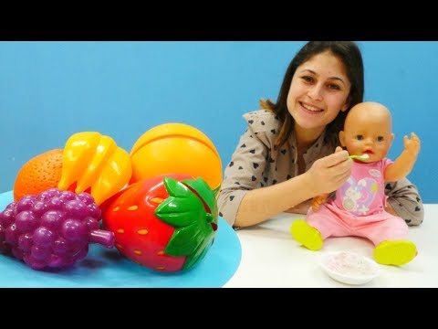 Yemek yapma ve bebek bakma oyunları! Eğlenceli video