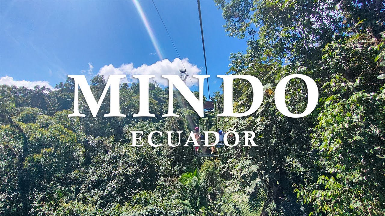 Un teleférico en medio de la naturaleza, MINDO | Vlog Ecuador #1 - YouTube