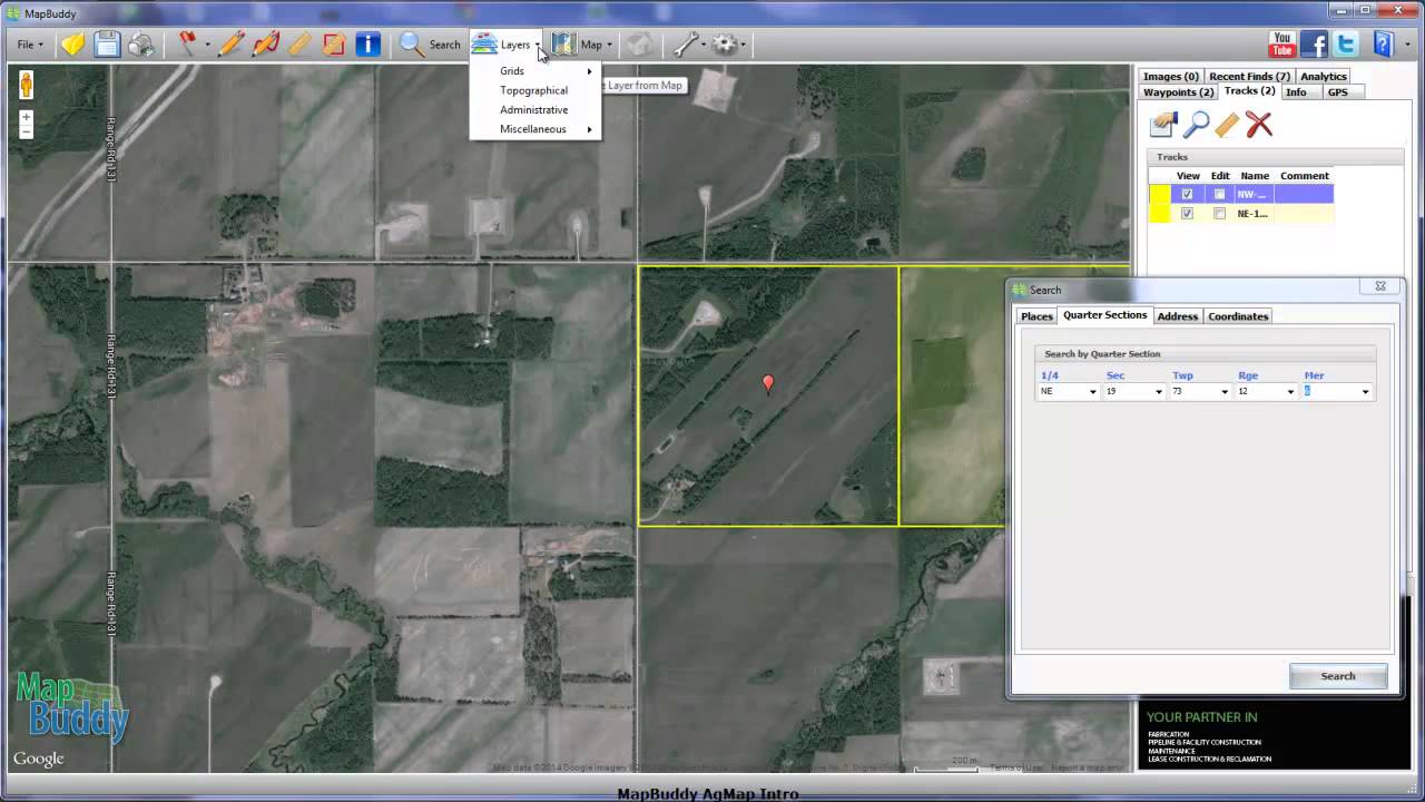 Farm Maps | MapBuddy AgMap - YouTube