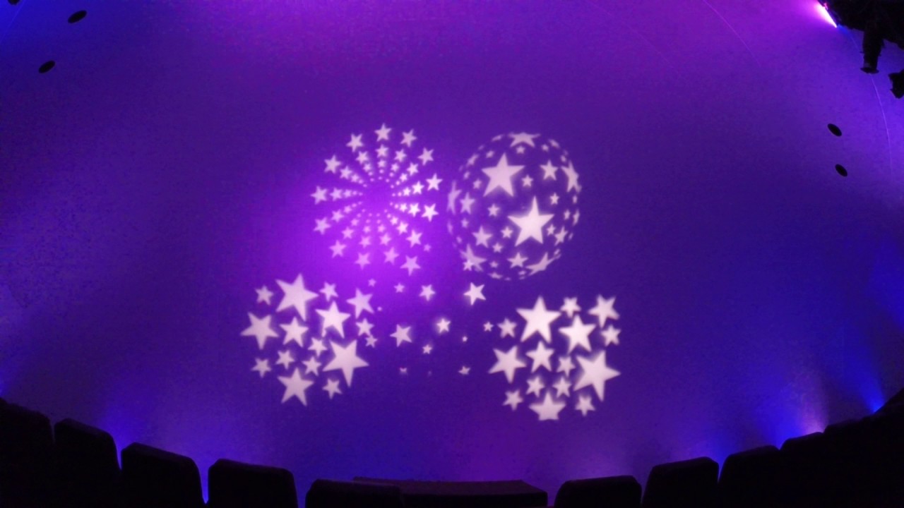 Imax Dome - Detroit Science Center - Light Show for Christmas - First ...