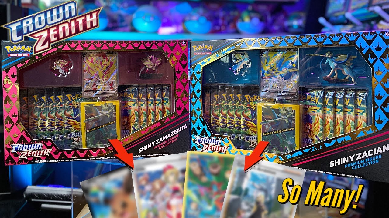 These Crown Zenith Figure Boxes Hit Rates Are Insane! - YouTube