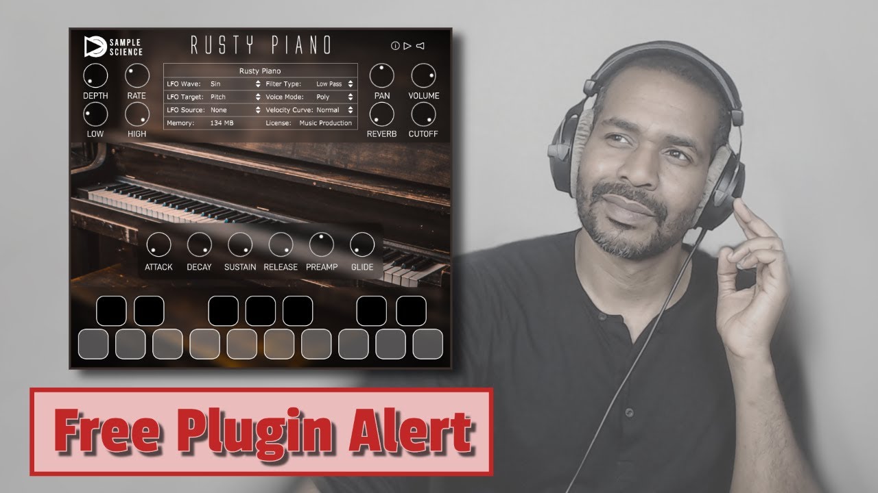 Free Plugin Alert! | Rusty Piano by SampleScience - YouTube