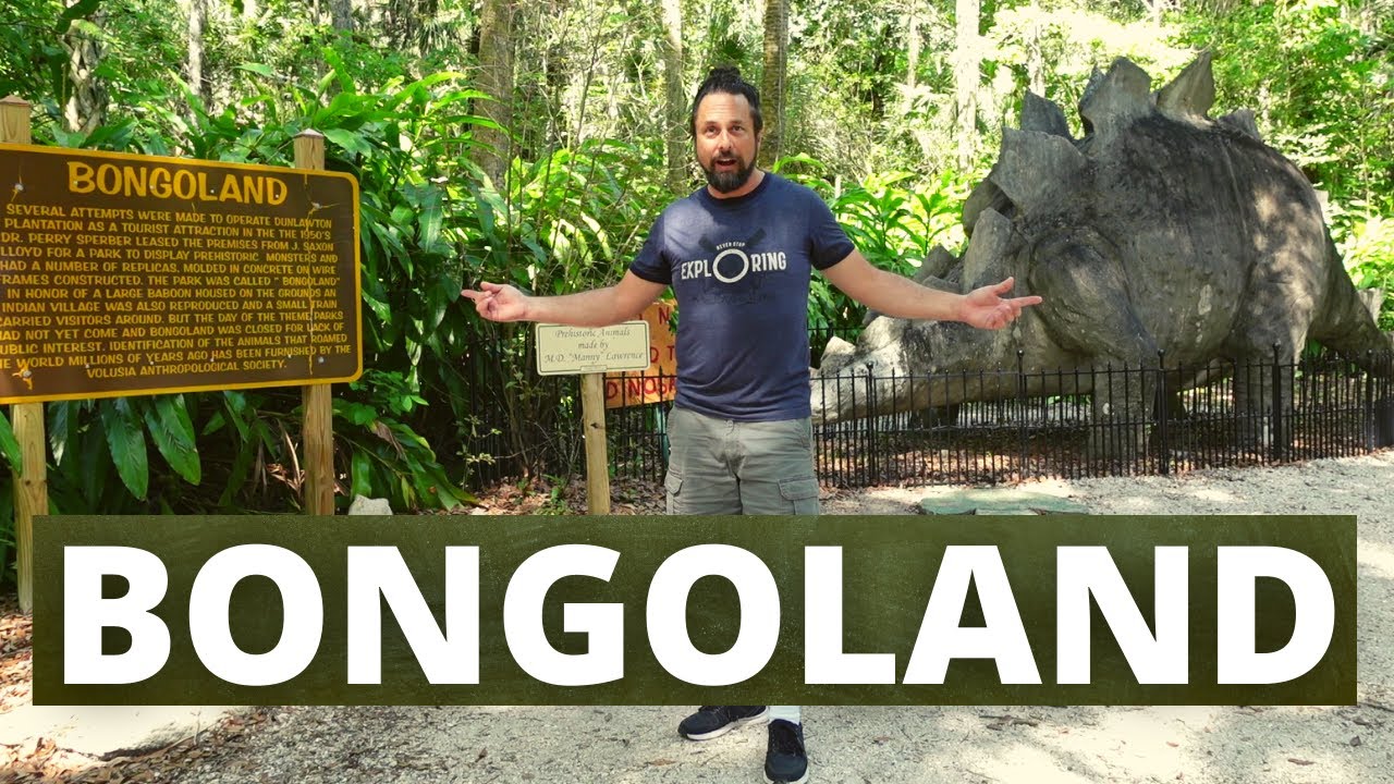 BONGOLAND Dinosaurs | Dunlawton Sugar Mill Ruins | Botanical Gardens ...