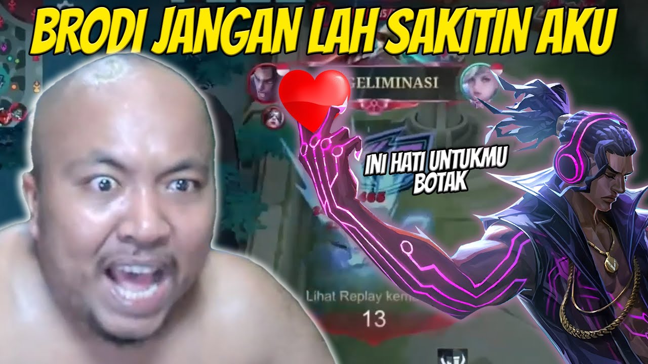 BRODI UDAHLAH JANGAN SAKITIN AKU TERUS WOII !!! AAGHHH DASAR IRENG ...