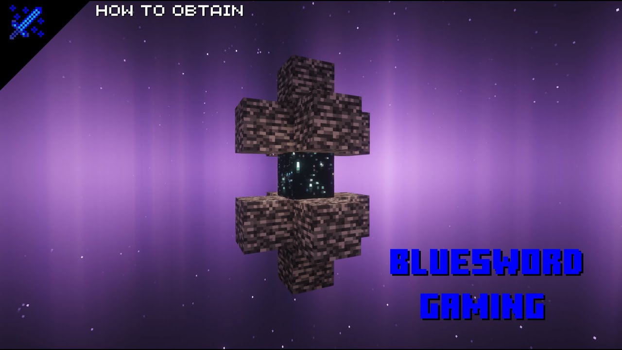 How to Obtain The END GATEWAY in Minecraft Bedrock - YouTube