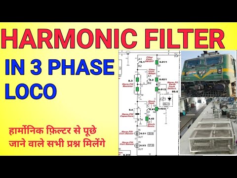 Harmonic filter in 3 phase loco #operation of harmonic filter in 3 ...