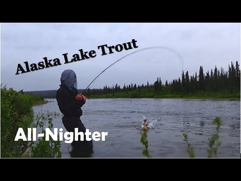 Lake Trout Fishing All-Nighter in Alaska - YouTube