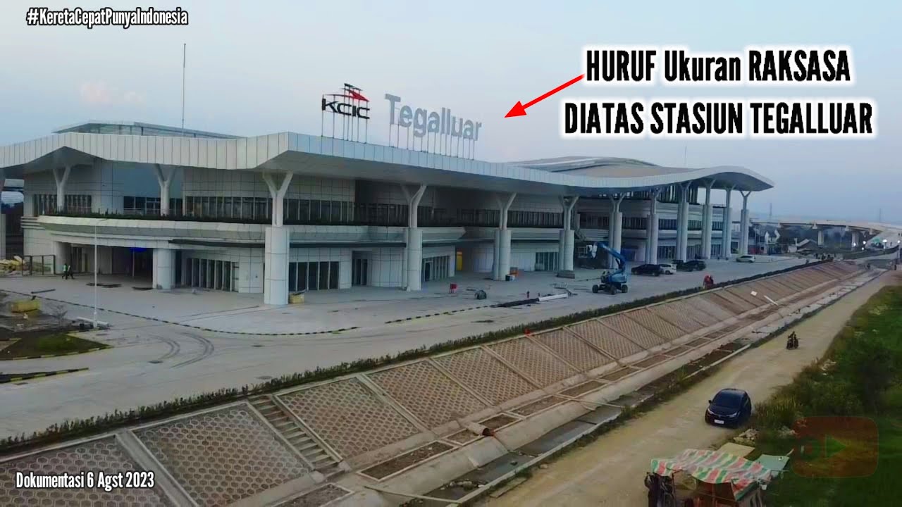 🔴 GOOD LOOKING - Stasiun Kereta Cepat Tegalluar bakal jadi Ikon ...