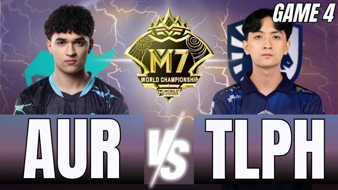M7 WORLD CHAMPIONSHIP | KNOCKOUT STAGE DAY 11 | GAME 4 | AUR VS TLPH ...