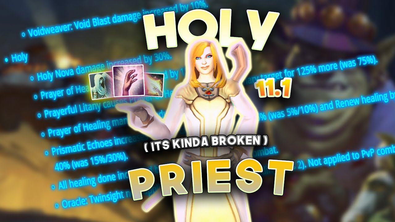 The #1 Healer You NEED To Play in War Within 11.1 (SUPER OP) - YouTube