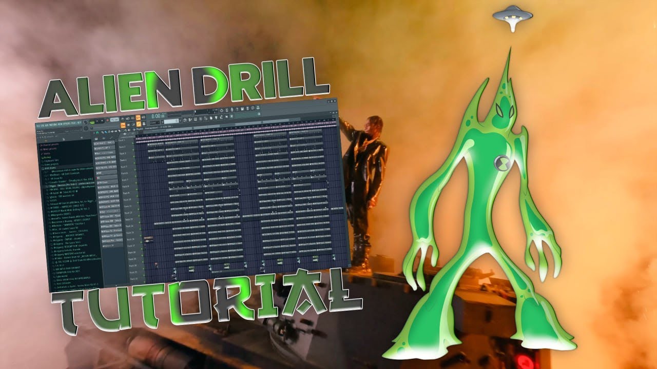HOW TO MAKE ALIEN DRILL? | (fl studio uk drill tutorial) - YouTube