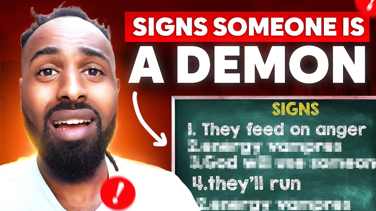 7 Signs Someone In Your Life Is A Demon - YouTube