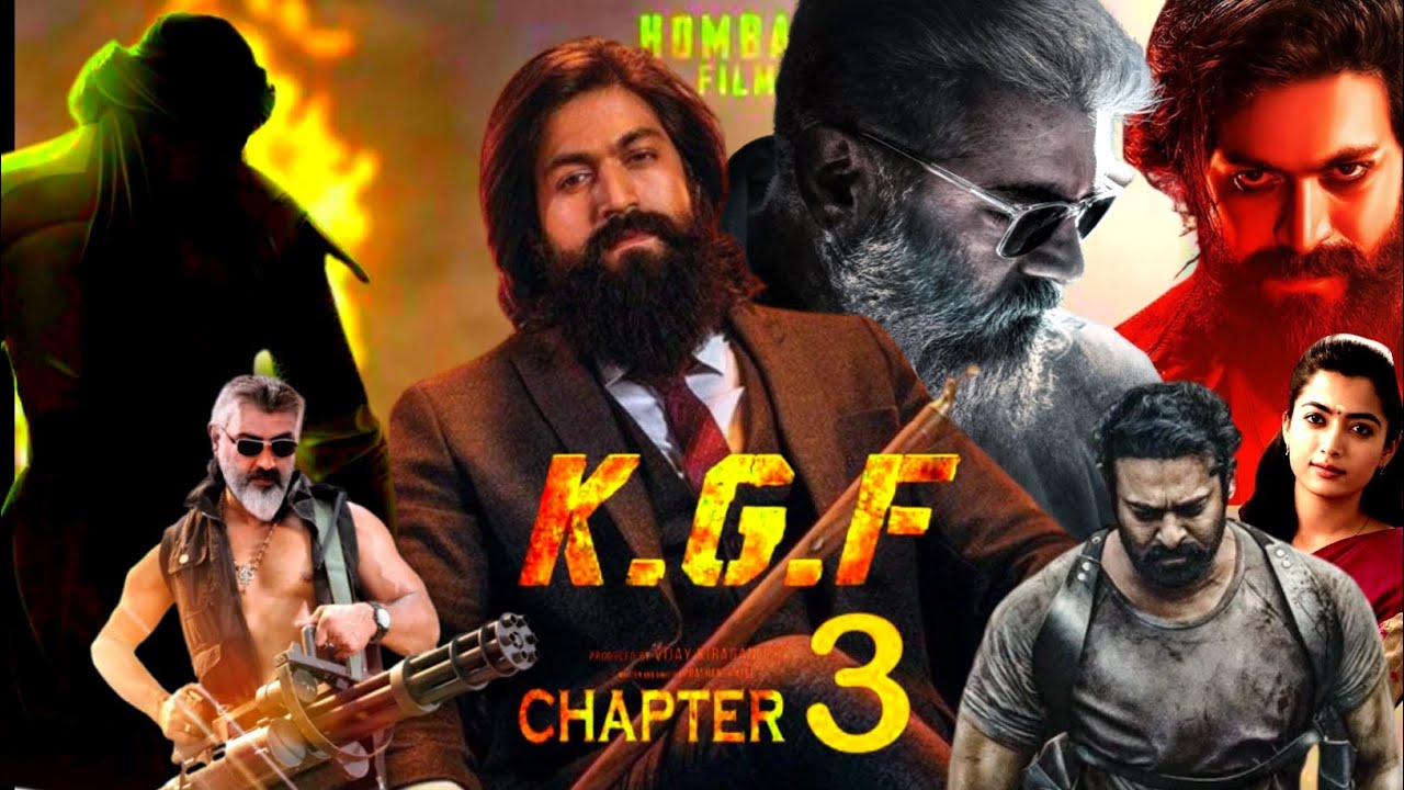 kgf 3 official trailer | Rocky new movie | kgf chapter 3 teaser - YouTube