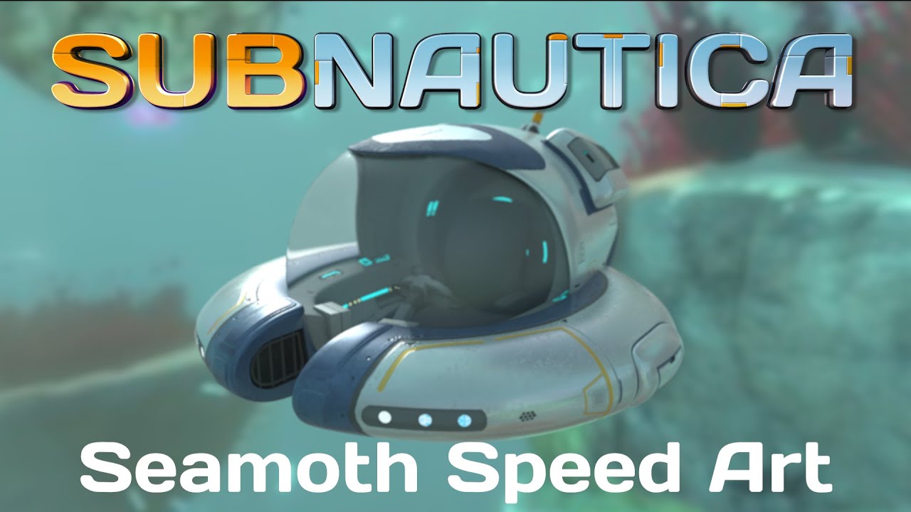 Subnautica Seamoth Speed Art + Fan Film Update - YouTube