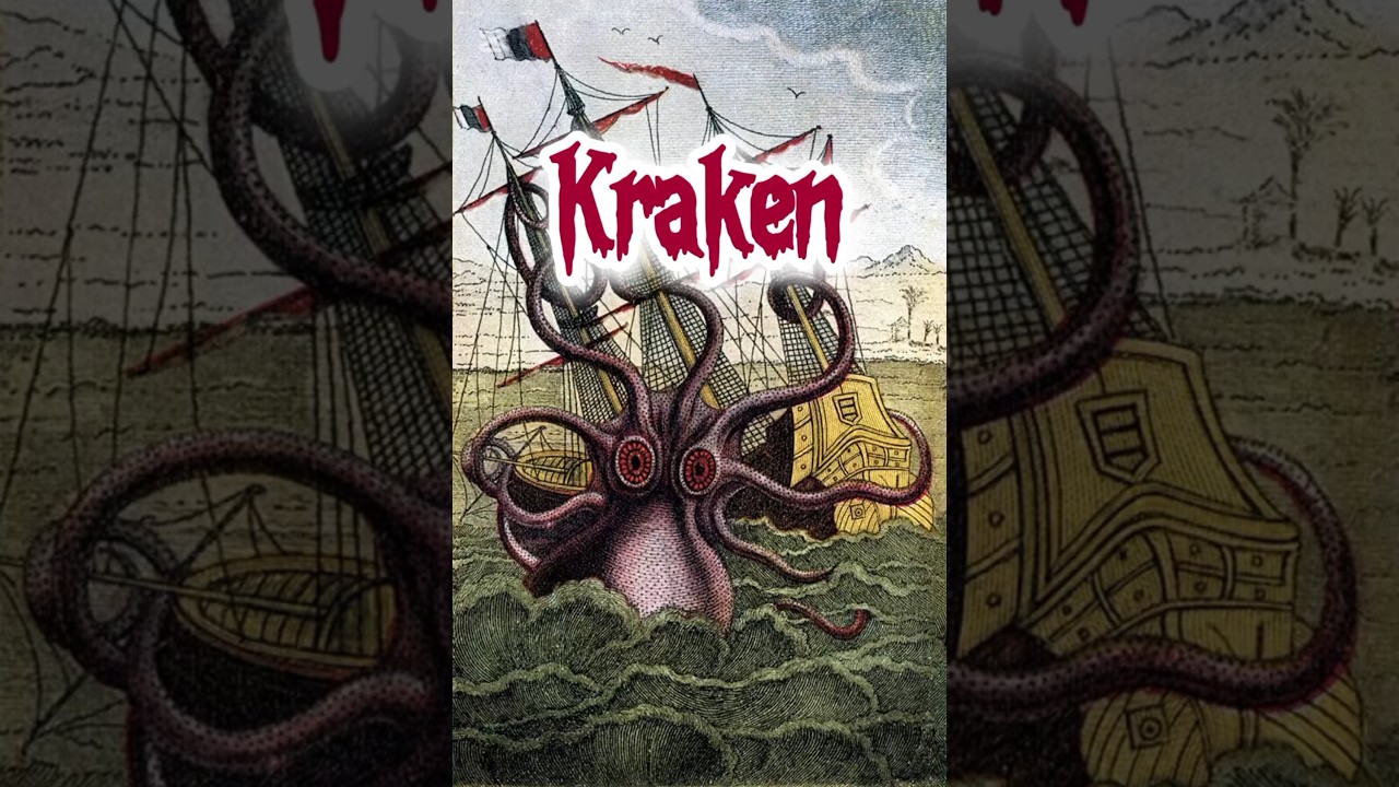Kraken | Monstruos Marinos | Criaturas Mitológicas |Mitologia Nórdica ...