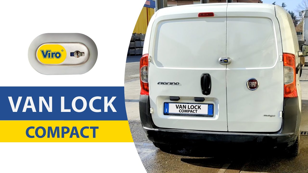 Van Lock Compact: much more than a padlock, to protect your van! - YouTube