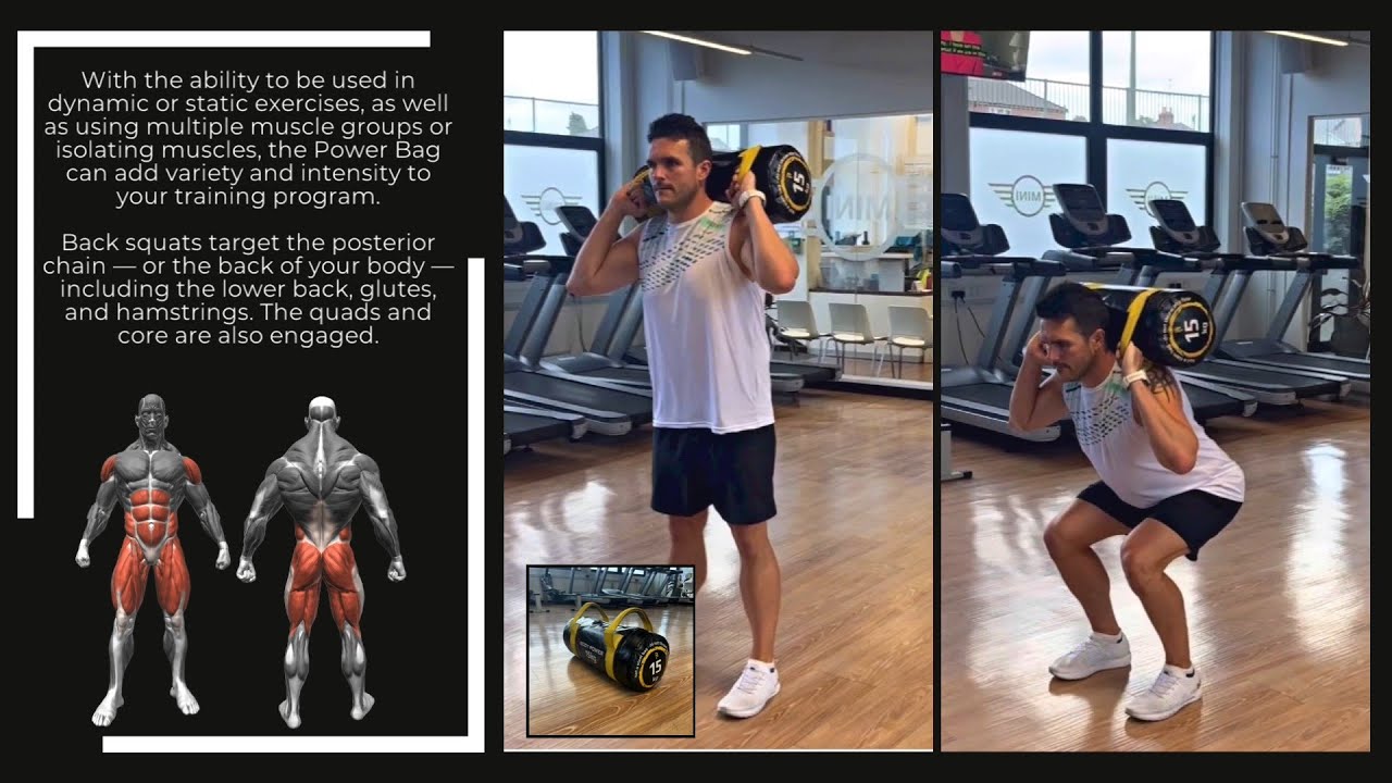 Powerbag Squat - Focus on form - YouTube