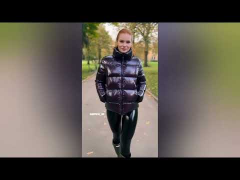 Shiny Puffer Jacket Women - Compilation 02