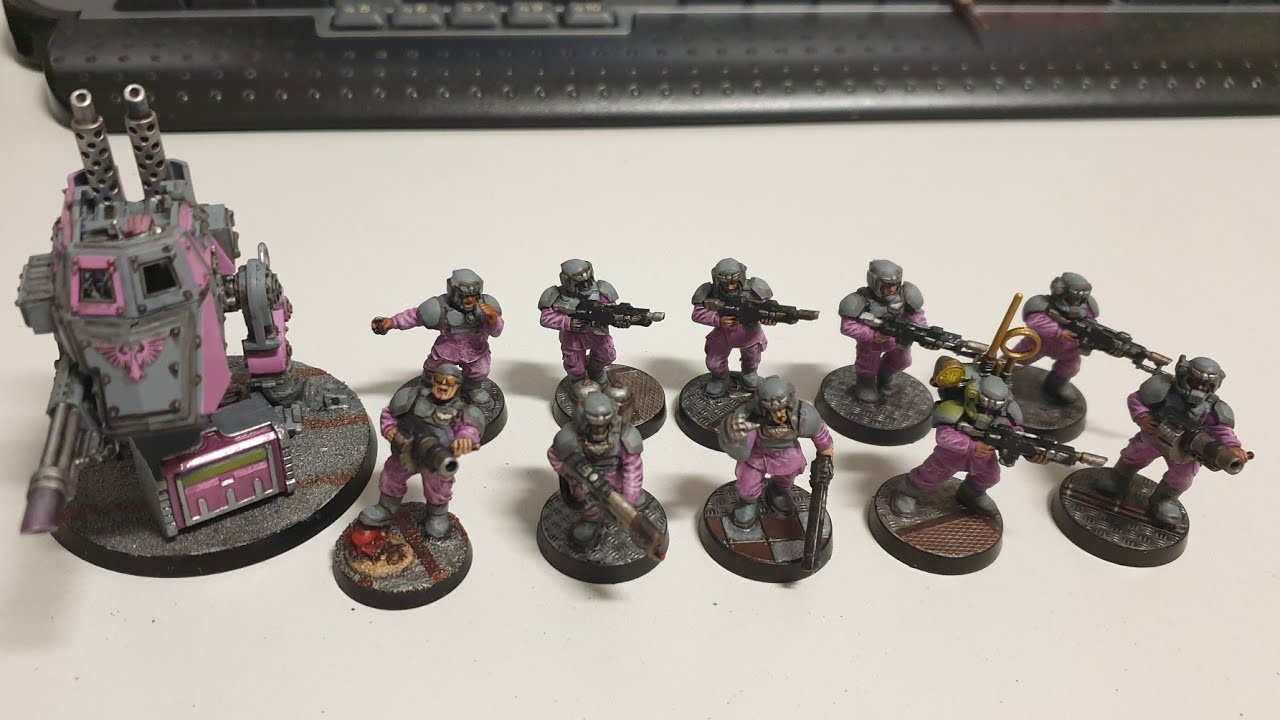 Astra Militarum Infantry Squad and Sentinel Warhammer 40k Showcase ...