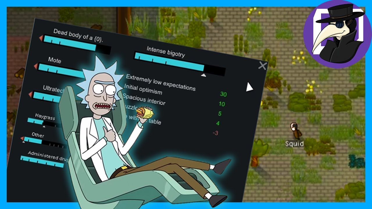 RICK STORYTELLER (April 8th Rimworld Stream) - YouTube