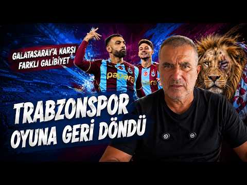 Trabzonspor oyuna geri döndü - Galatasaray'a karşı farklı galibiyet
