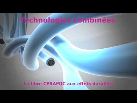 Technologie cosmeto ceramic pour textile minceur - YouTube