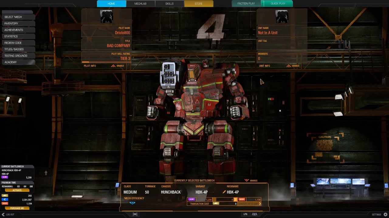 MechWarrior Online: Hunchback 4P Review! Nothing like the hunch! - YouTube
