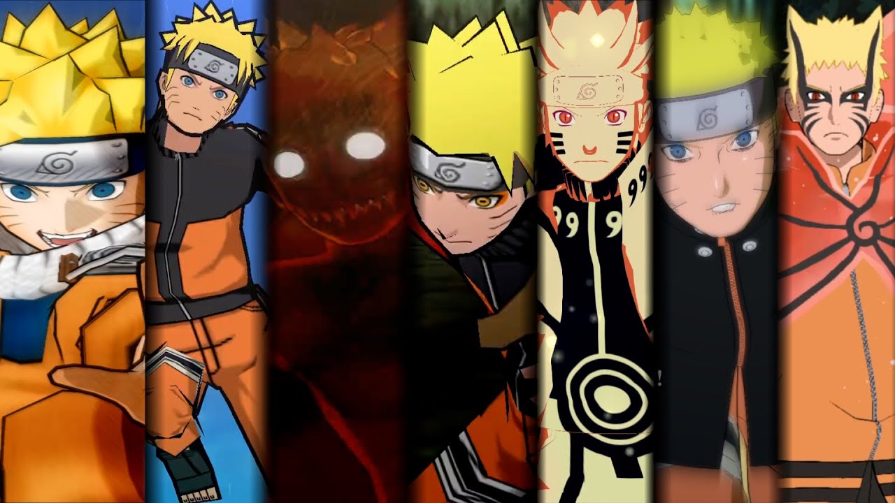 Naruto Ultimate Jutsus Evolution in All Naruto Ultimate Ninja Series ...