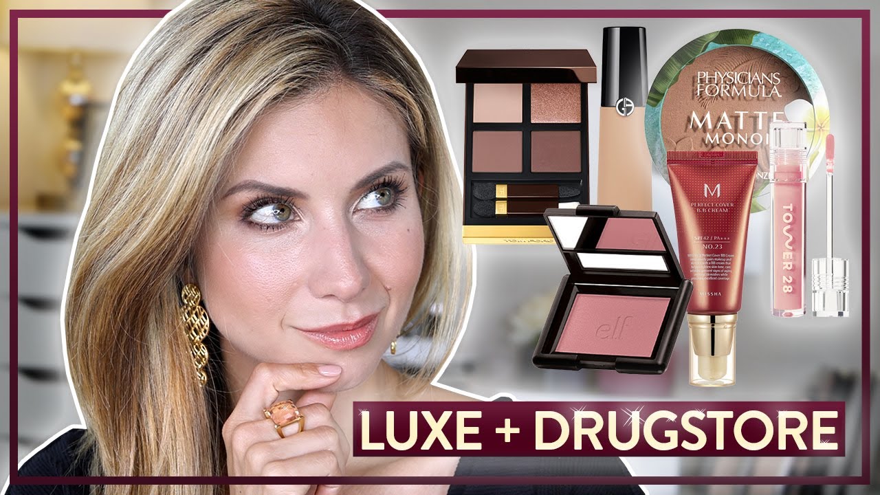 Some Current Faves + Testing New Makeup | Luxe + Drugstore - YouTube