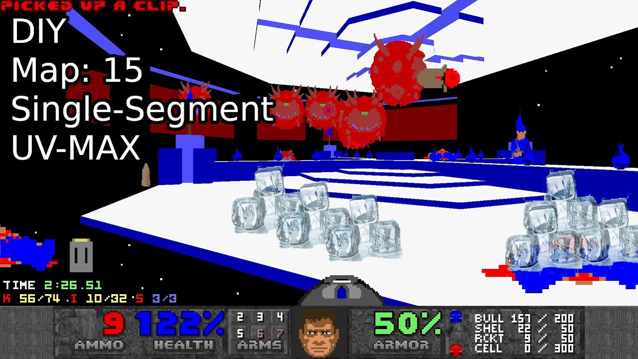 DIY Map 15 "Colors Out of Space" UV MAX [DOOM II] - YouTube