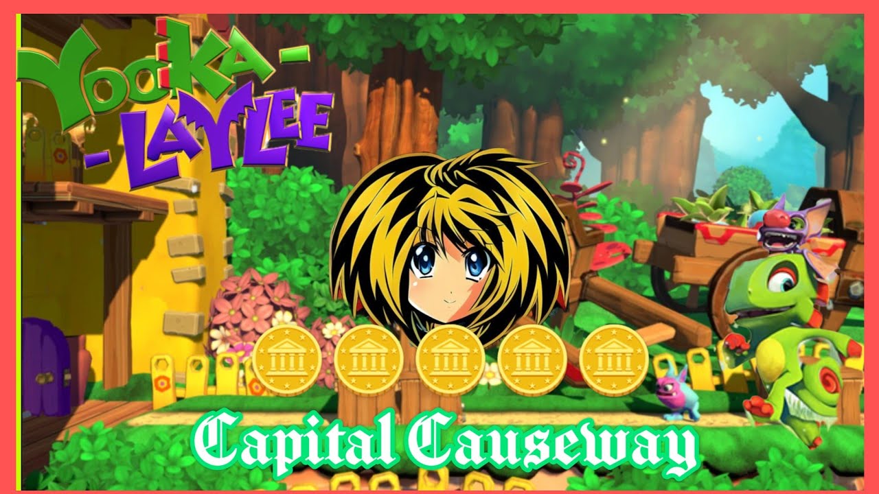 Yooka-Laylee: Chapter 1 Capital Causeway 100% - YouTube