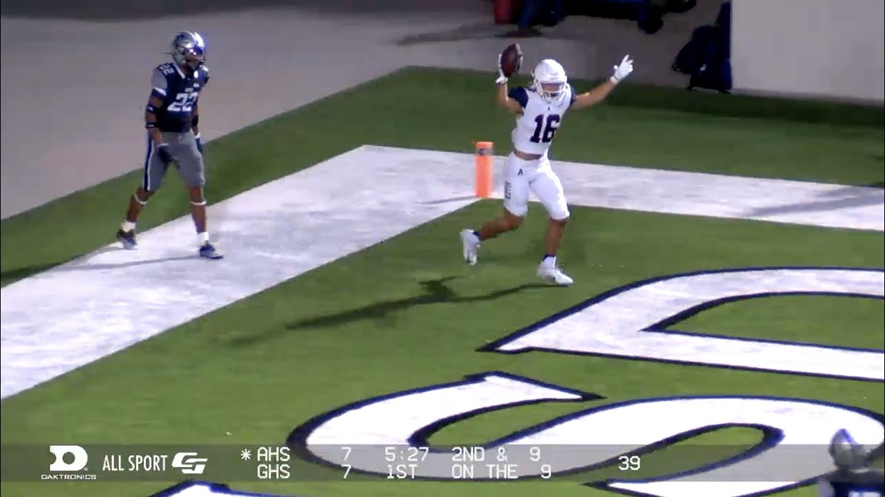HIGHLIGHTS: Allen beats Denton Guyer 38-31 in huge TEXAS SHOWDOWN - YouTube