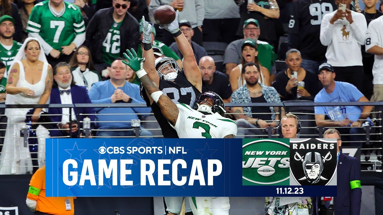 Raiders IMPROVE to 2-0 under Antonio Pierce with win over Jets | NFL ...