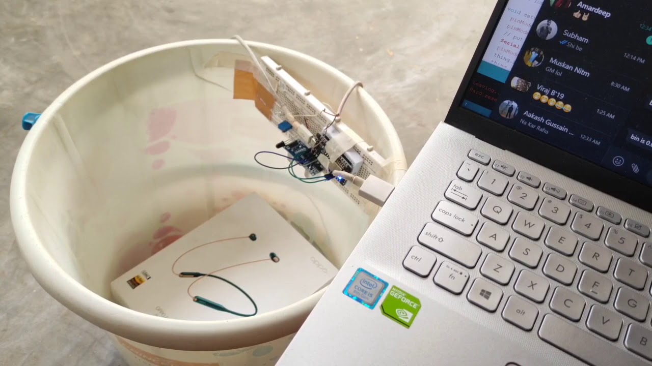 Intelligent and Automatic Waste Management System - YouTube