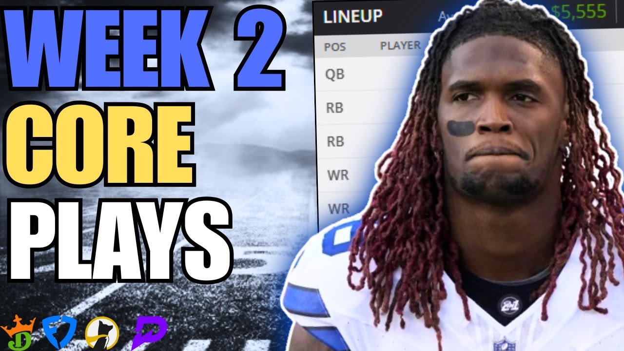 Best DraftKings & FanDuel NFL Picks | Week 2 - YouTube