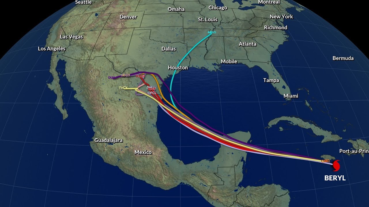 Extended BERYL Update: Possible U.S. Impacts - YouTube