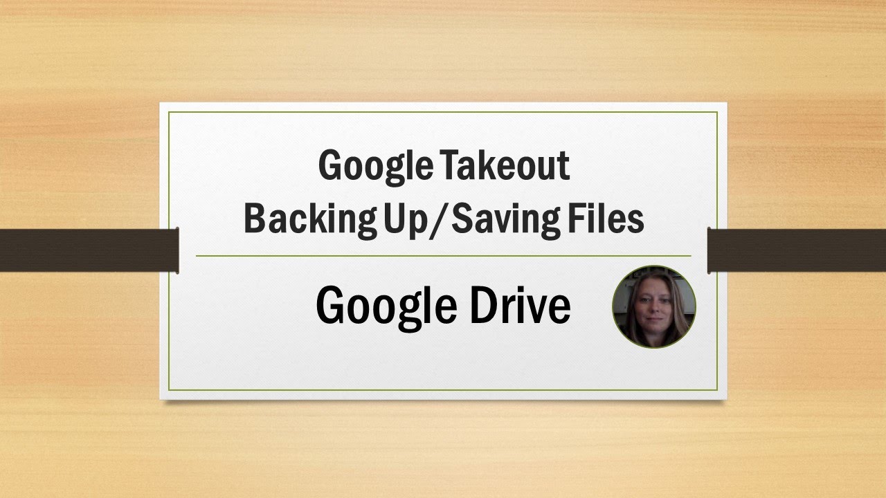 Google Takeout Tutorial - YouTube