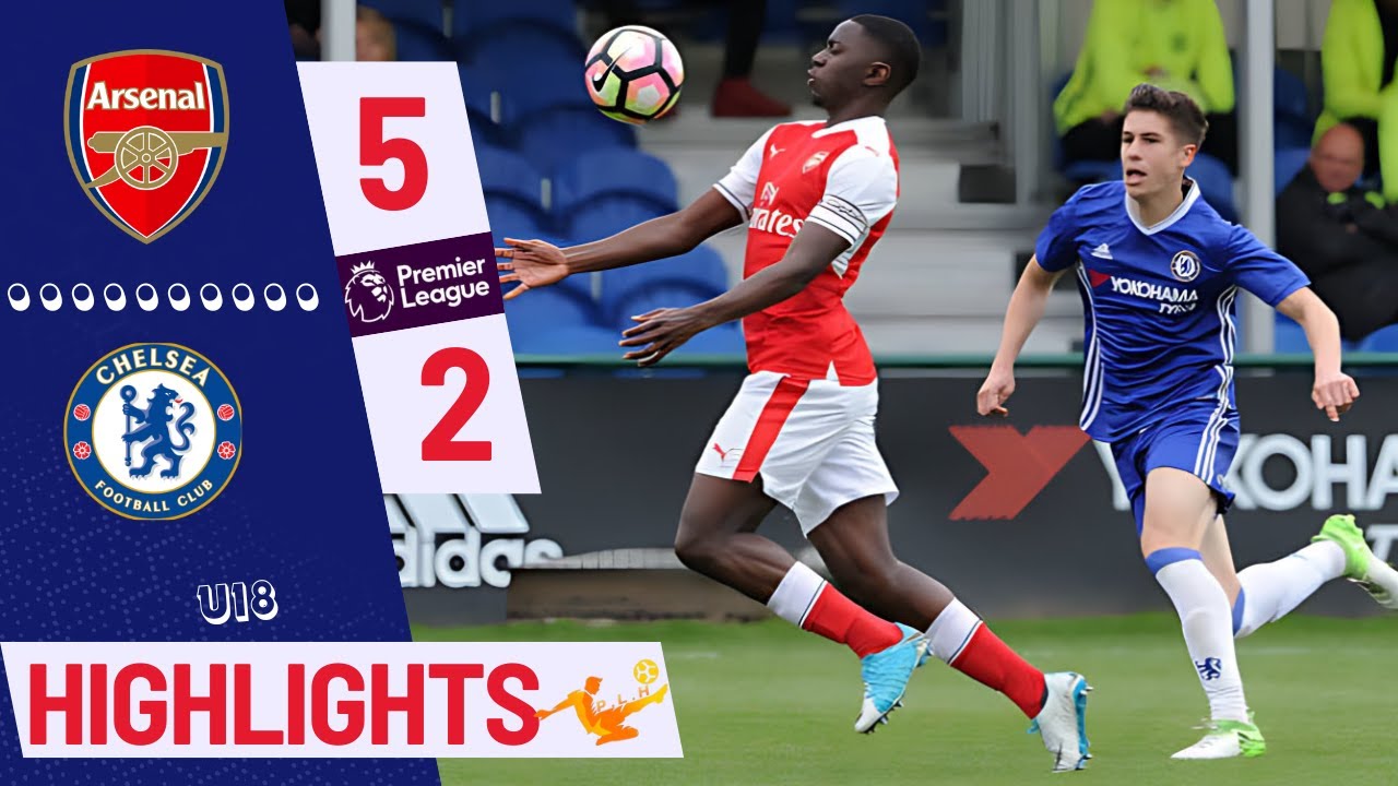 Highlights Arsenal vs Chelsea | U18 Premier League 2023/24 | Martin Obi ...